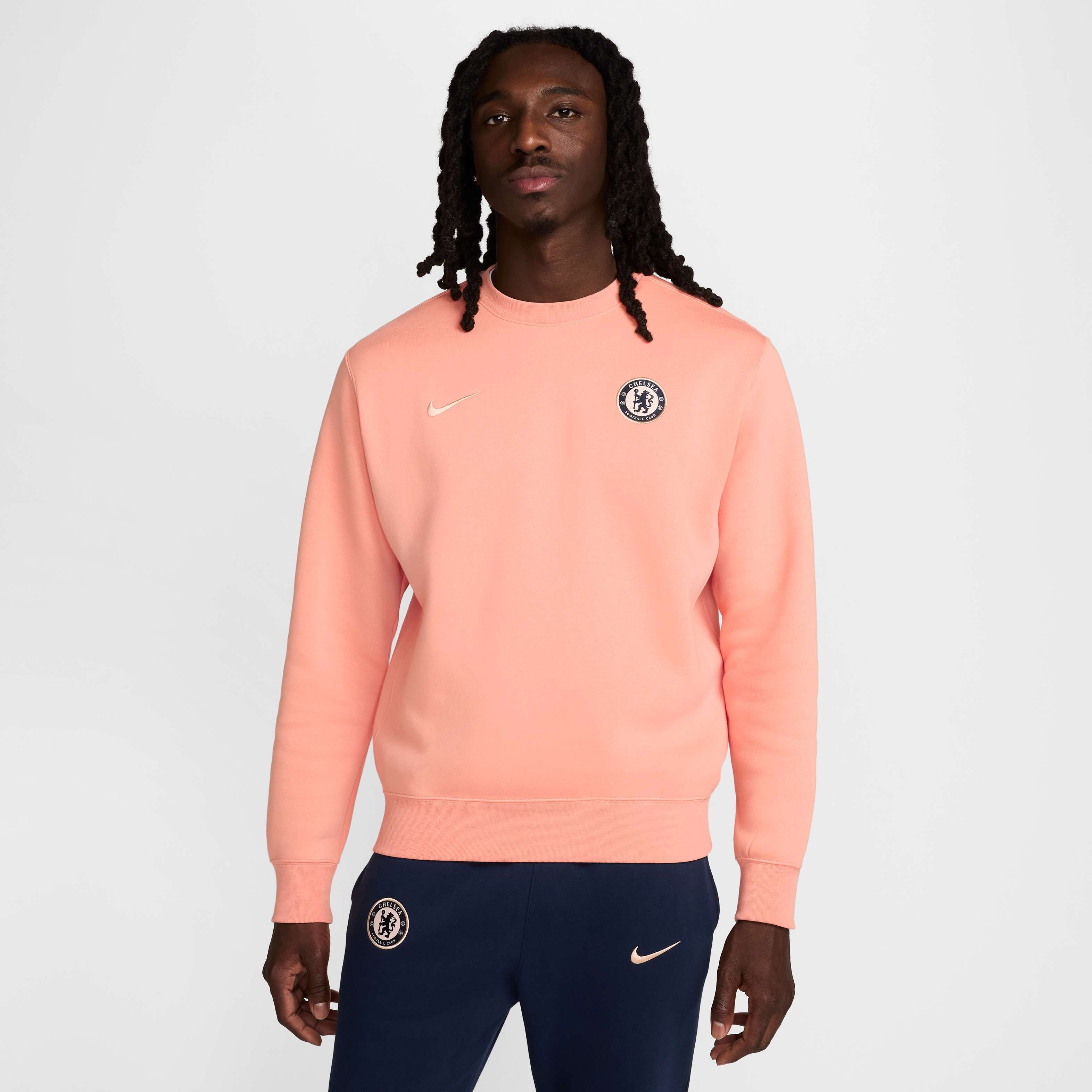 Buy Chelsea F.C. Club Special Edition Men's Nike Football Crew-Neck Sweatshirt - Apricot Agate ...