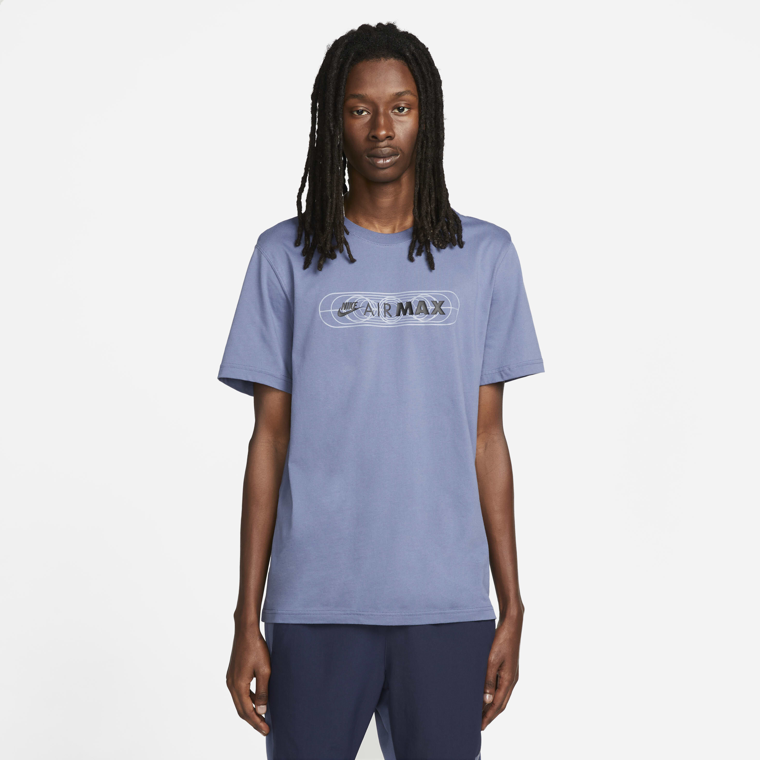 Buy Nike Sportswear Air Max Men's T-Shirt - Diffused Blue/Black | Nike ...