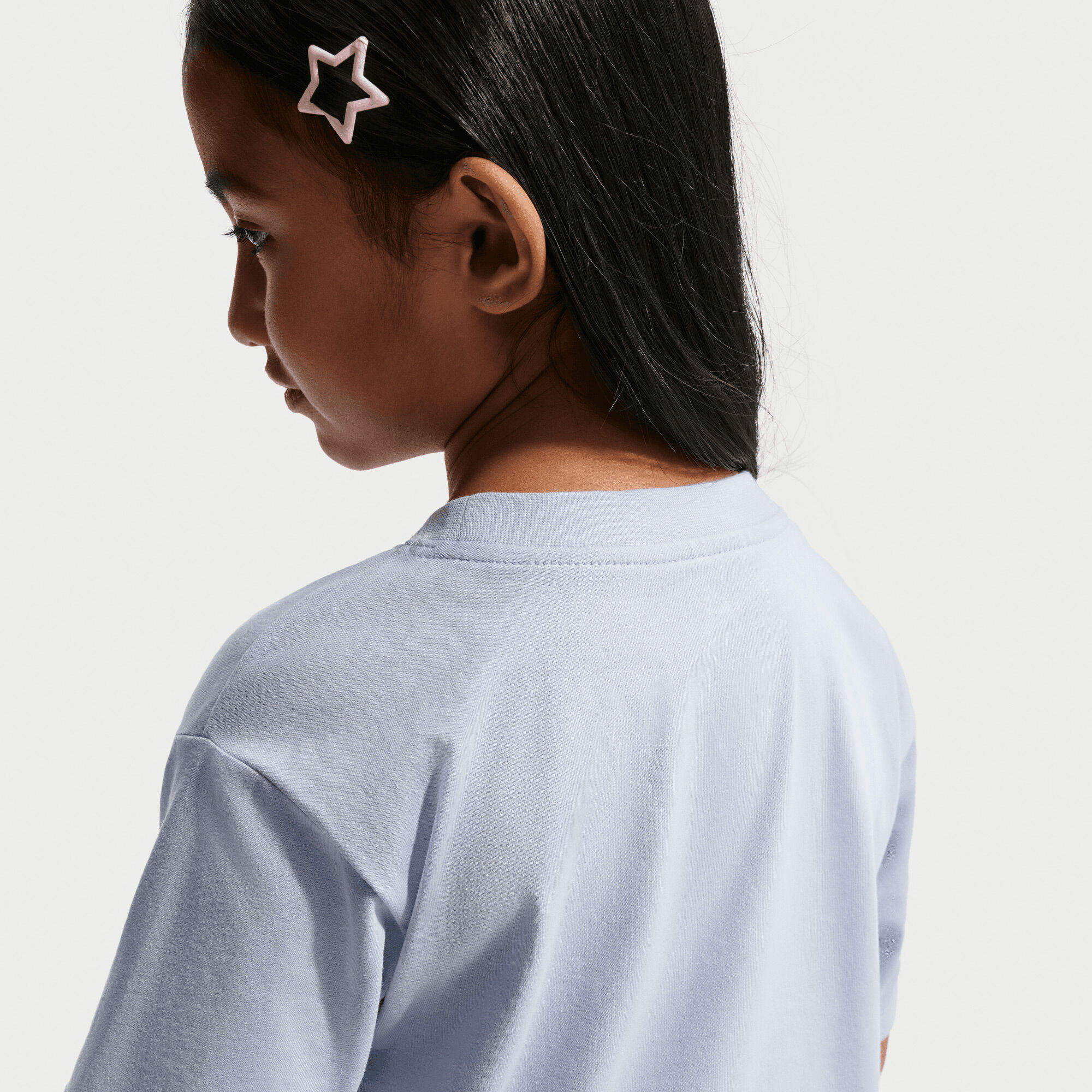 Buy Nike Lace It Up Little Kids' Boxy T-Shirt - Ghost @ Nike Saudi
