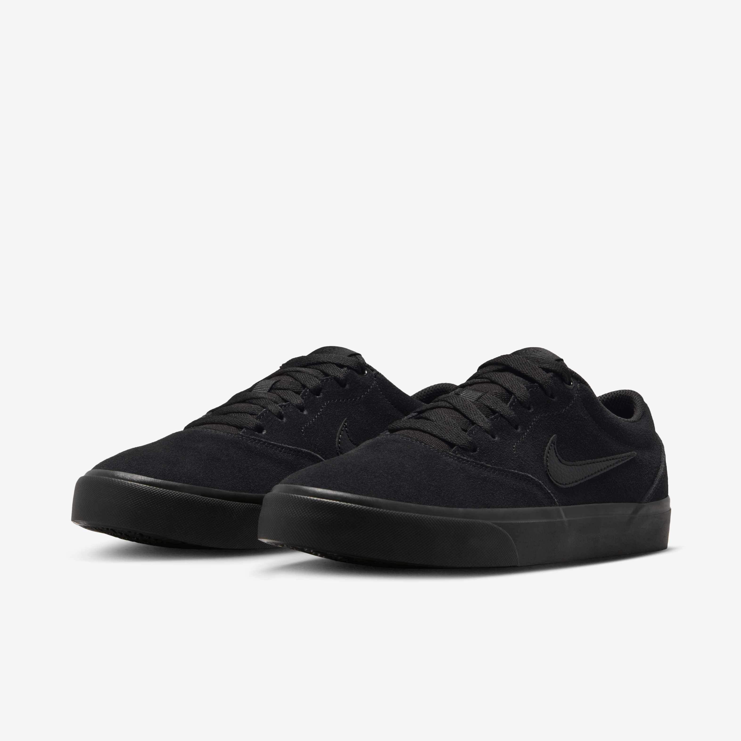Buy Nike Charge Suede Women's Shoes - Black/Black/Black @ Nike Saudi
