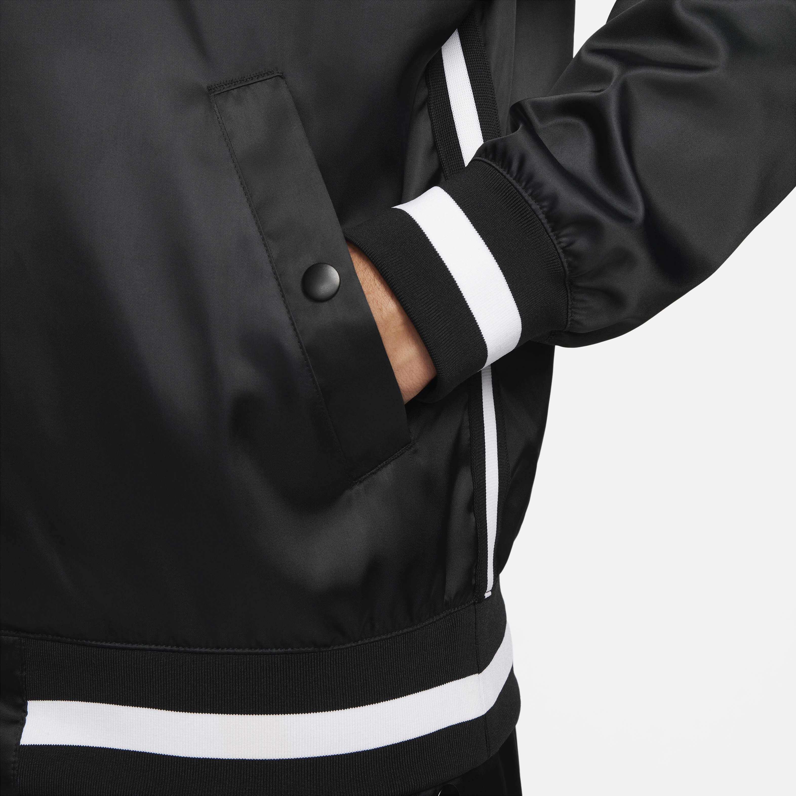 Buy Nike DNA Men's Repel Basketball Jacket - Black/Black/White | Nike ...