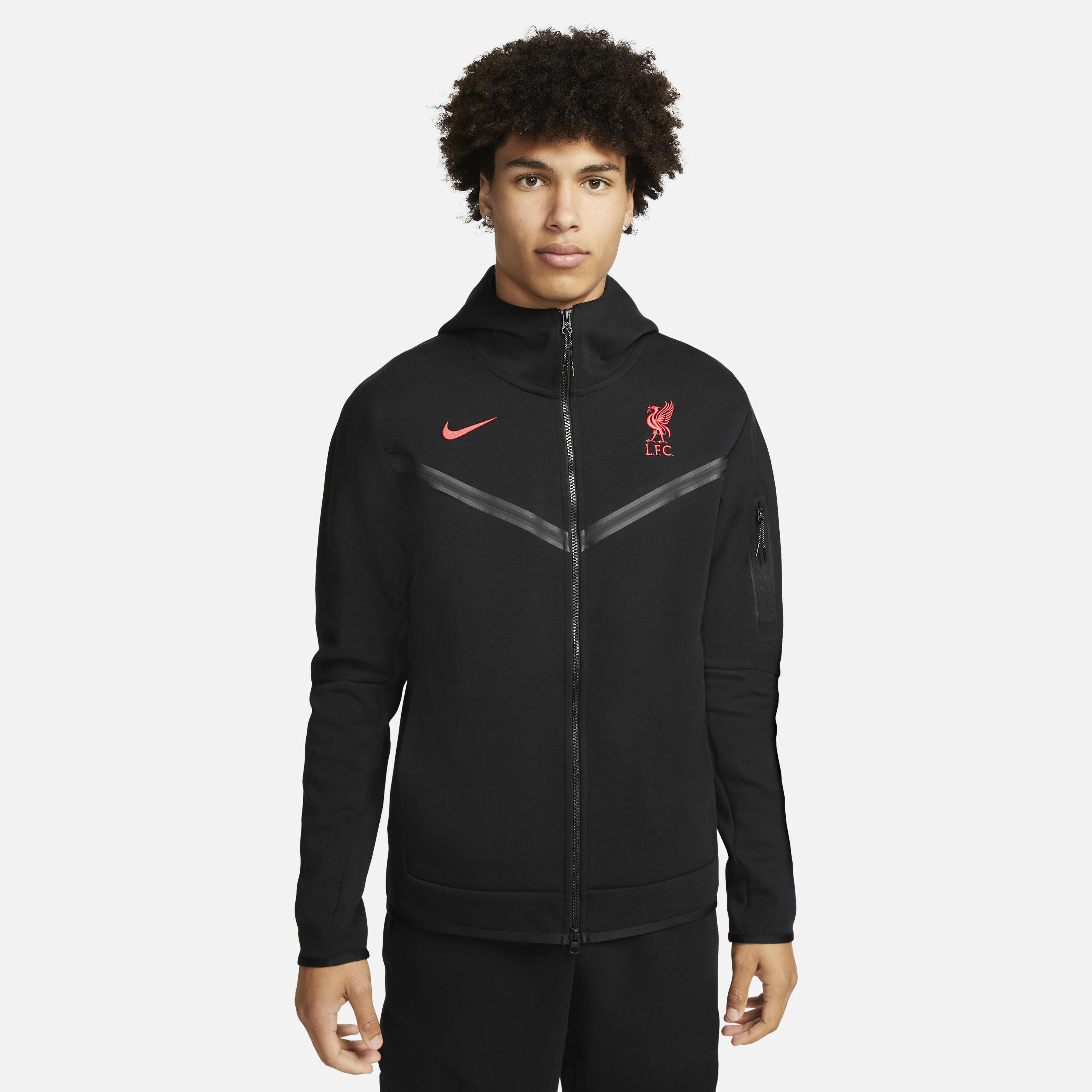 Buy Liverpool F.C. Away Tech Fleece Windrunner Men's Full-Zip Hoodie ...