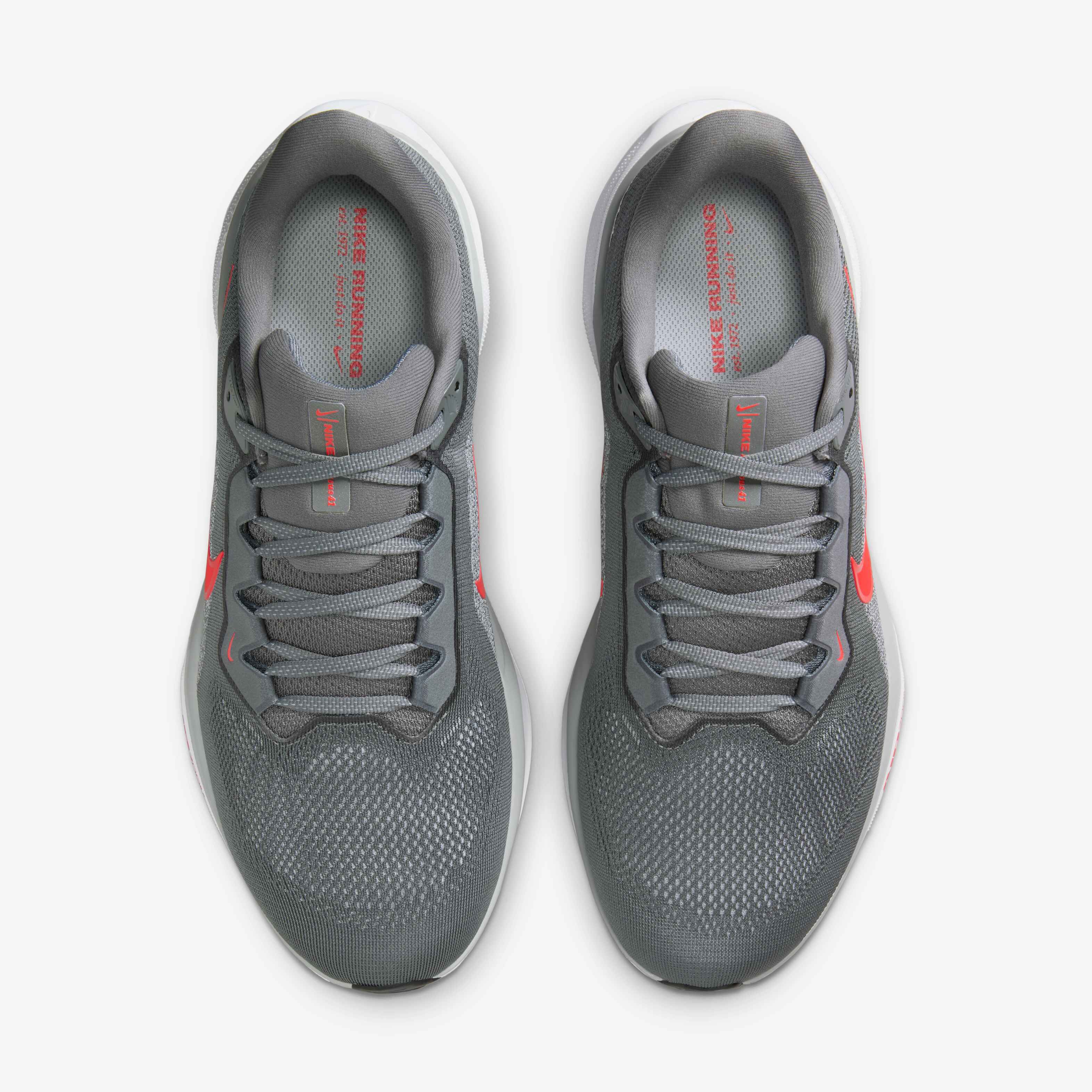 Buy Nike Pegasus 41 Men's Road Running Shoes (Extra Wide) - Cool Grey/Wolf Grey/Pure Platinum ...