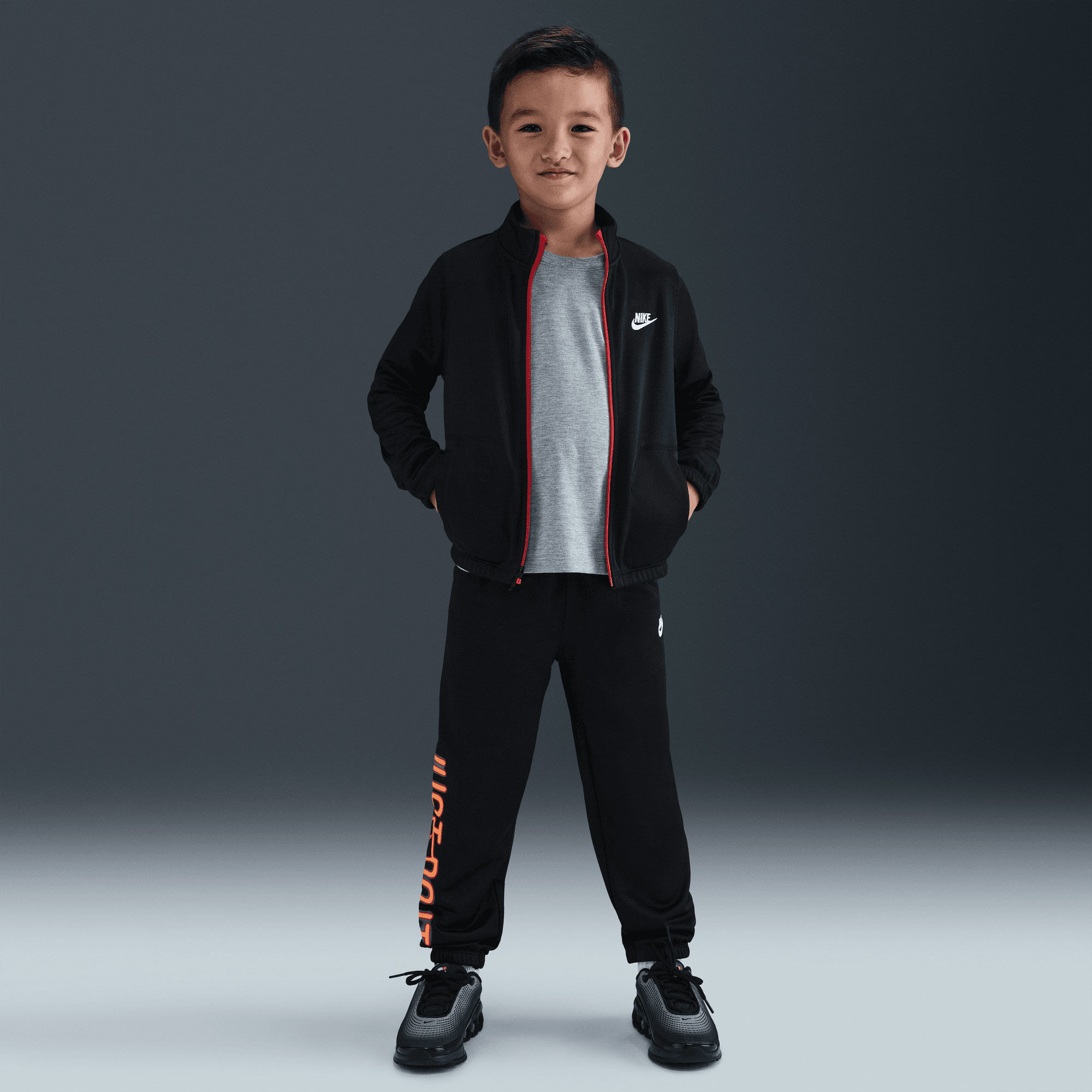 Buy Nike Glow With Me Little Kids' Dri-FIT Propus 2-Piece Set - Black ...