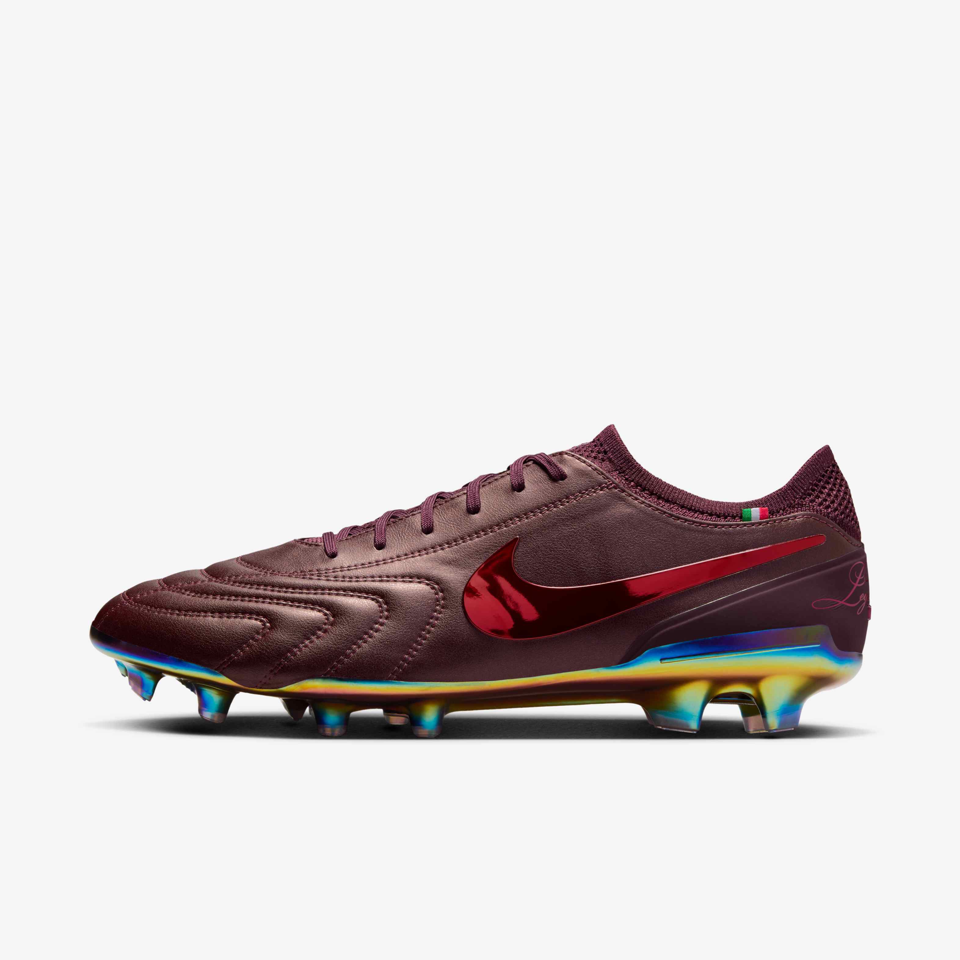 Buy Nike Tiempo Legend 10 Elite LUXE FG Low-Top Football Boot - Port ...