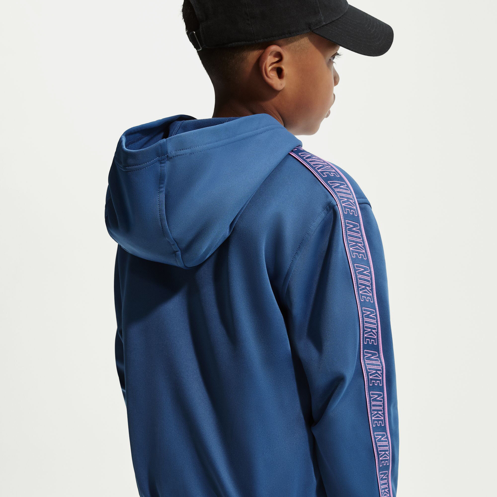 Buy Nike Sportswear Club Older Kids' Dri-FIT Full-Zip Hoodie - Mystic ...