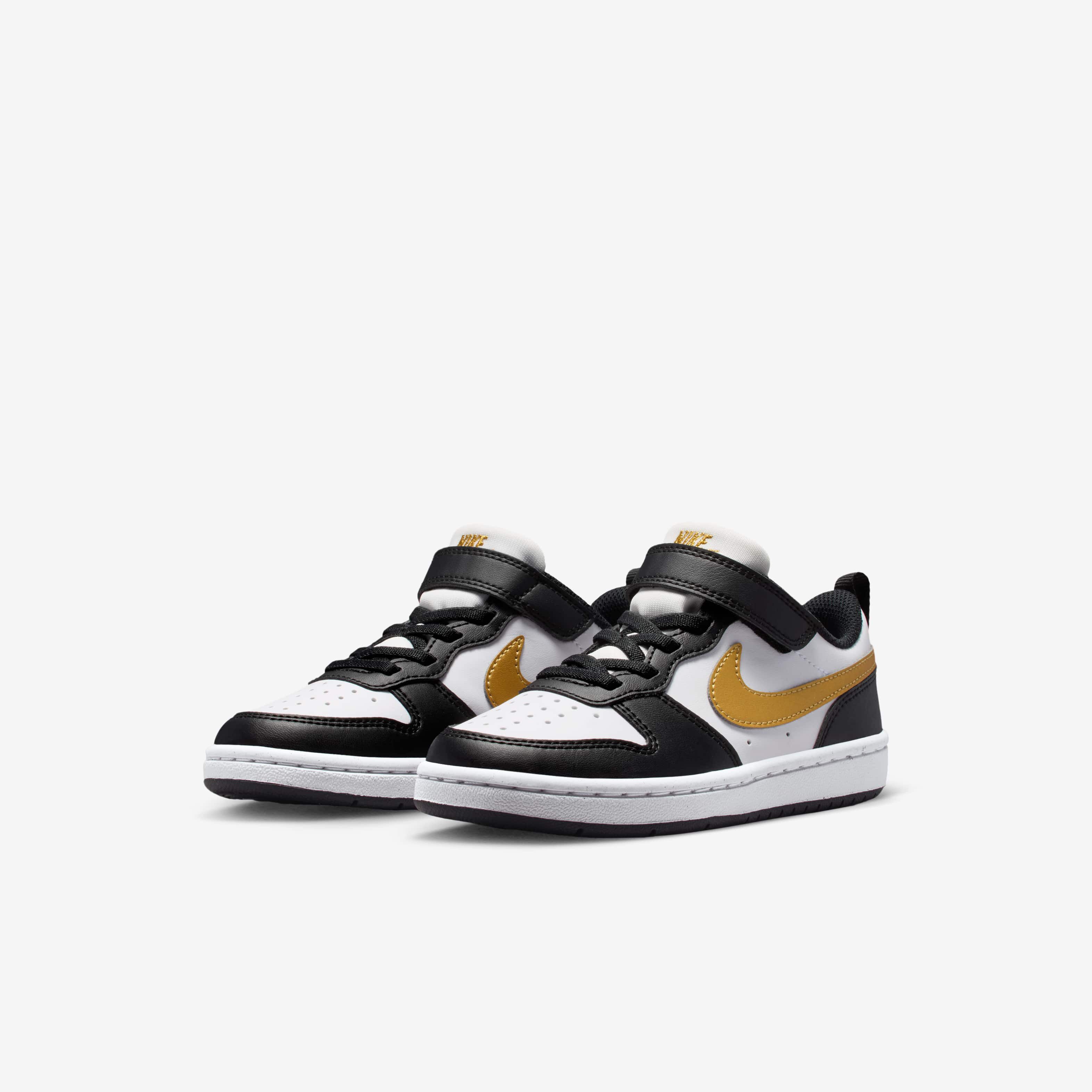 Buy Nike Court Borough Low Recraft Younger Kids' Shoes - Black/Black ...