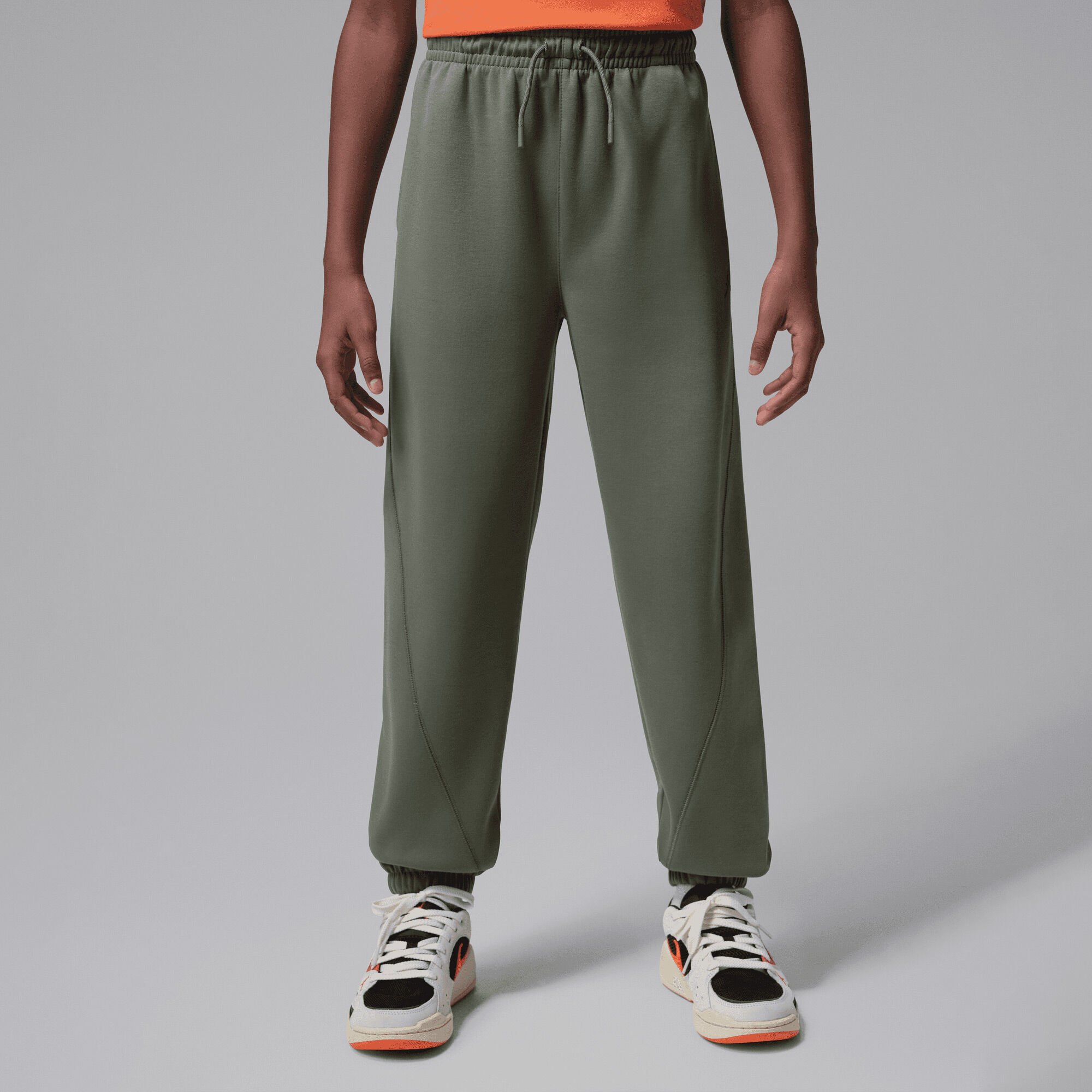 Buy Jordan Big Kids' Dri-FIT Core Sport Pants - Vintage Lichen @ Nike Saudi