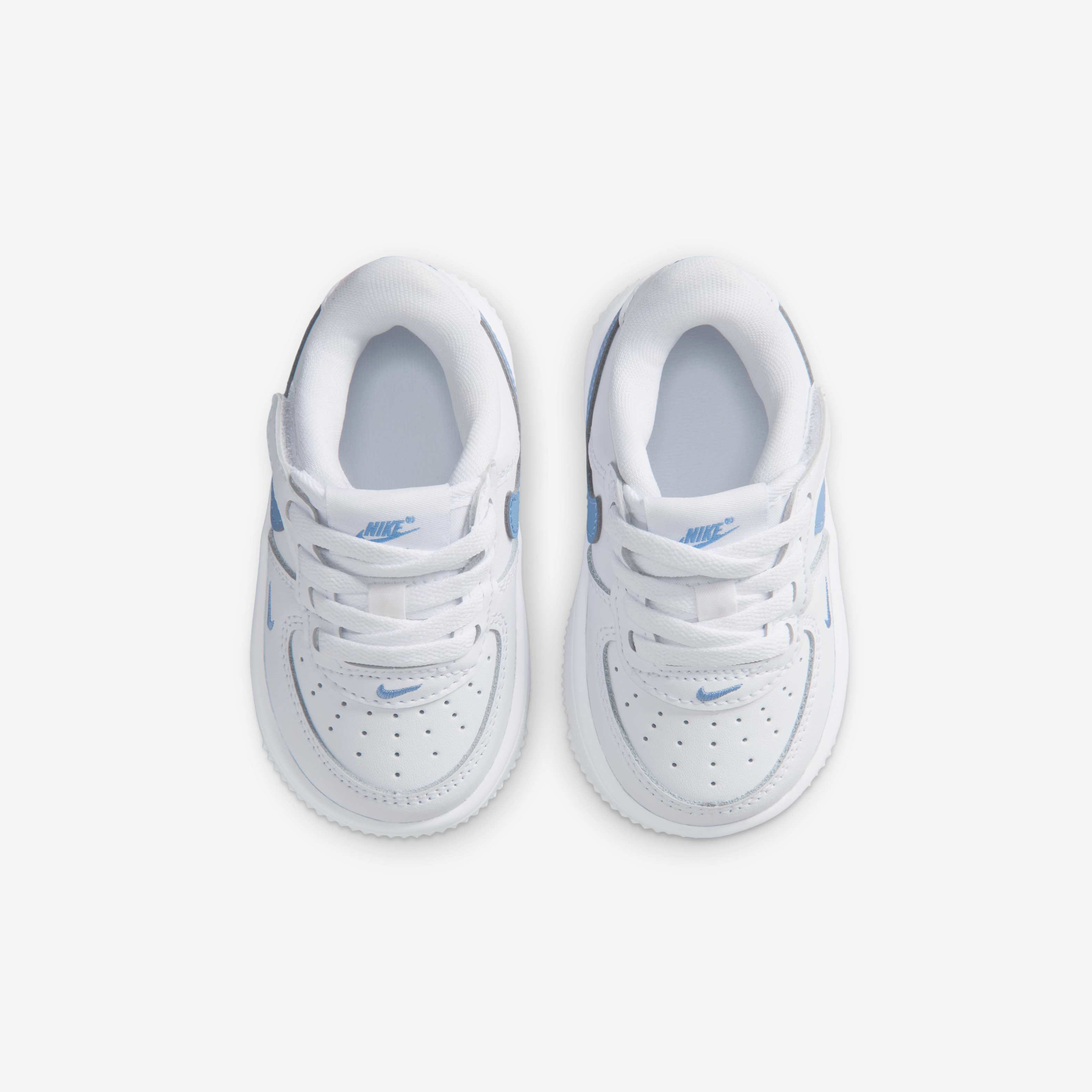 Buy Nike Force 1 Low EasyOn Baby & Toddler Shoes - White/Work Blue ...