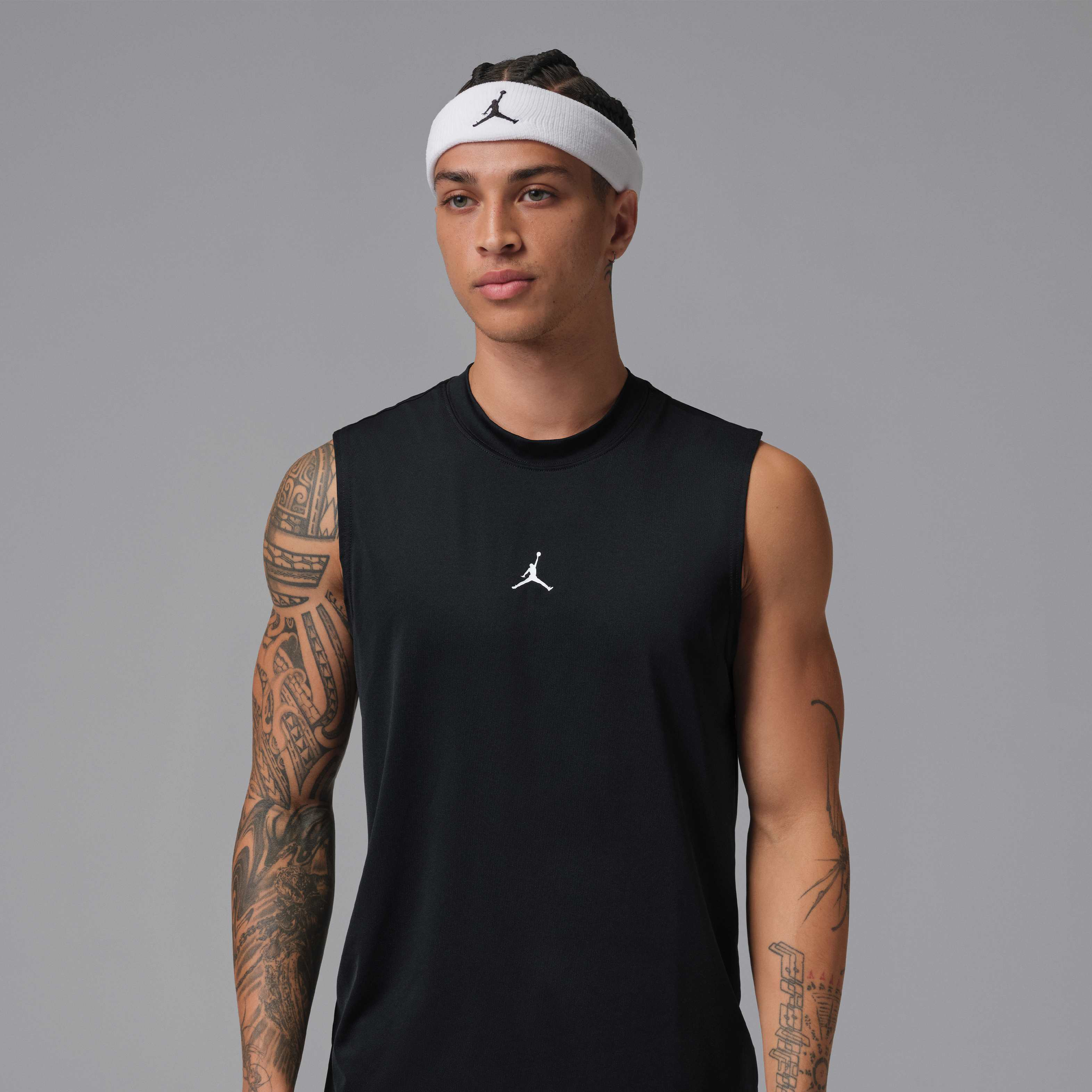 Buy Jordan Sport Essentials Men's Dri-FIT Sleeveless Top - Black @ Nike ...