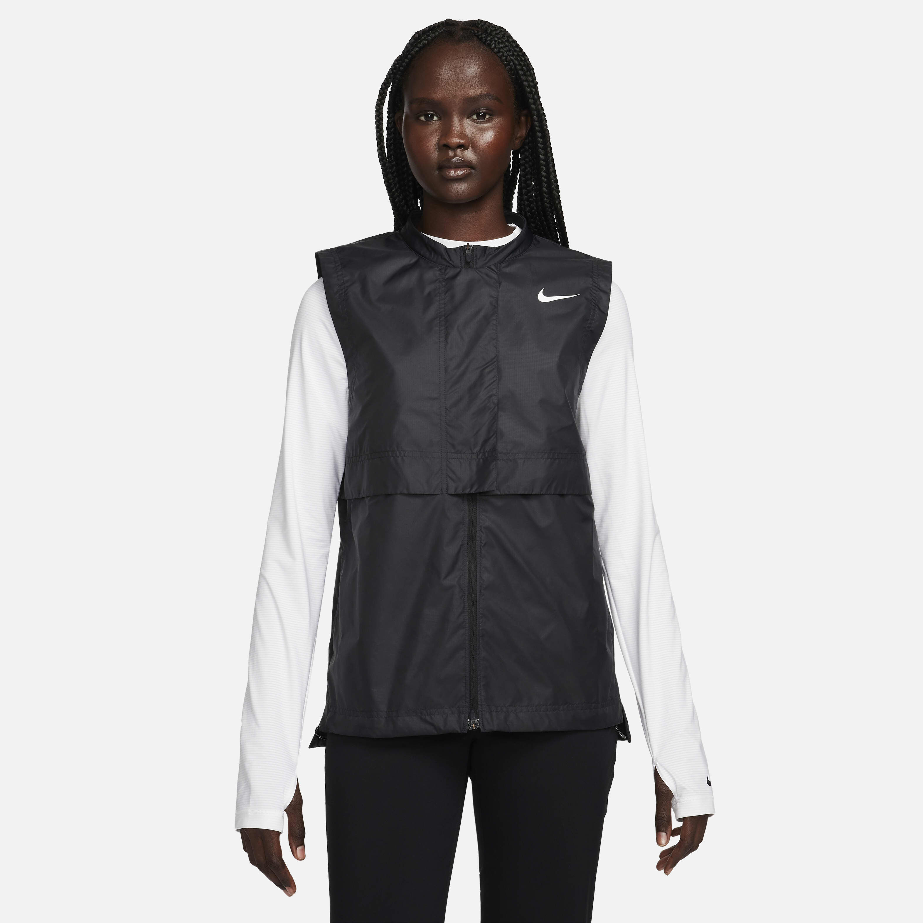 Buy Nike Tour Repel Women's Golf Gilet - Black/White | Nike Saudi Official