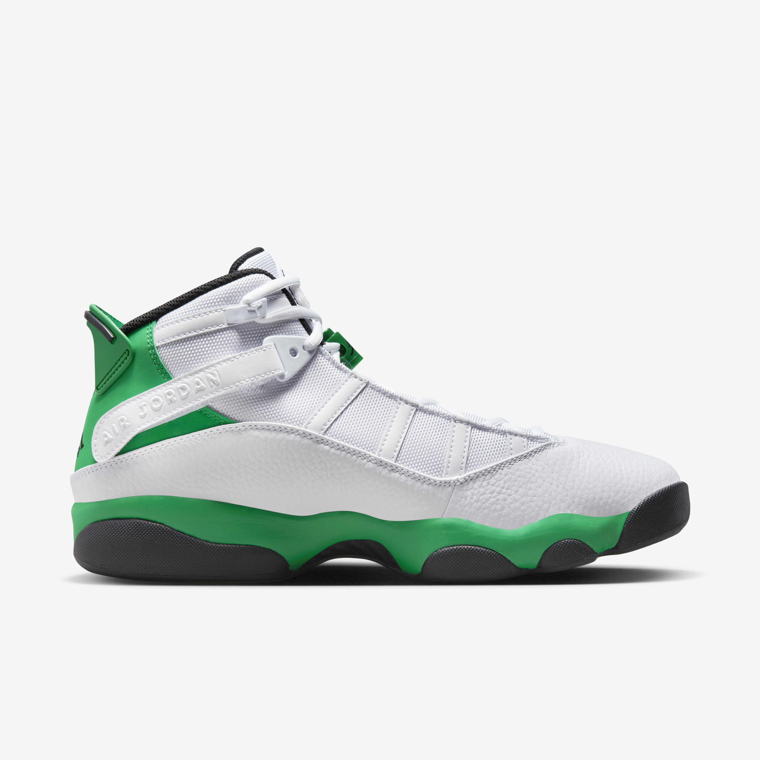 Buy Jordan 6 Rings Men's Shoes - White/Black/Lucky Green | Nike Saudi ...