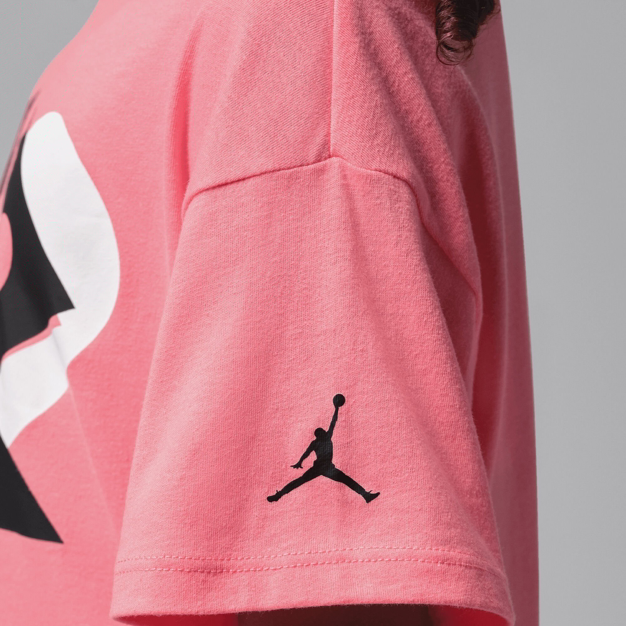 Buy Jordan Big Kids' Love Air T-Shirt - Pink Gaze @ Nike Saudi