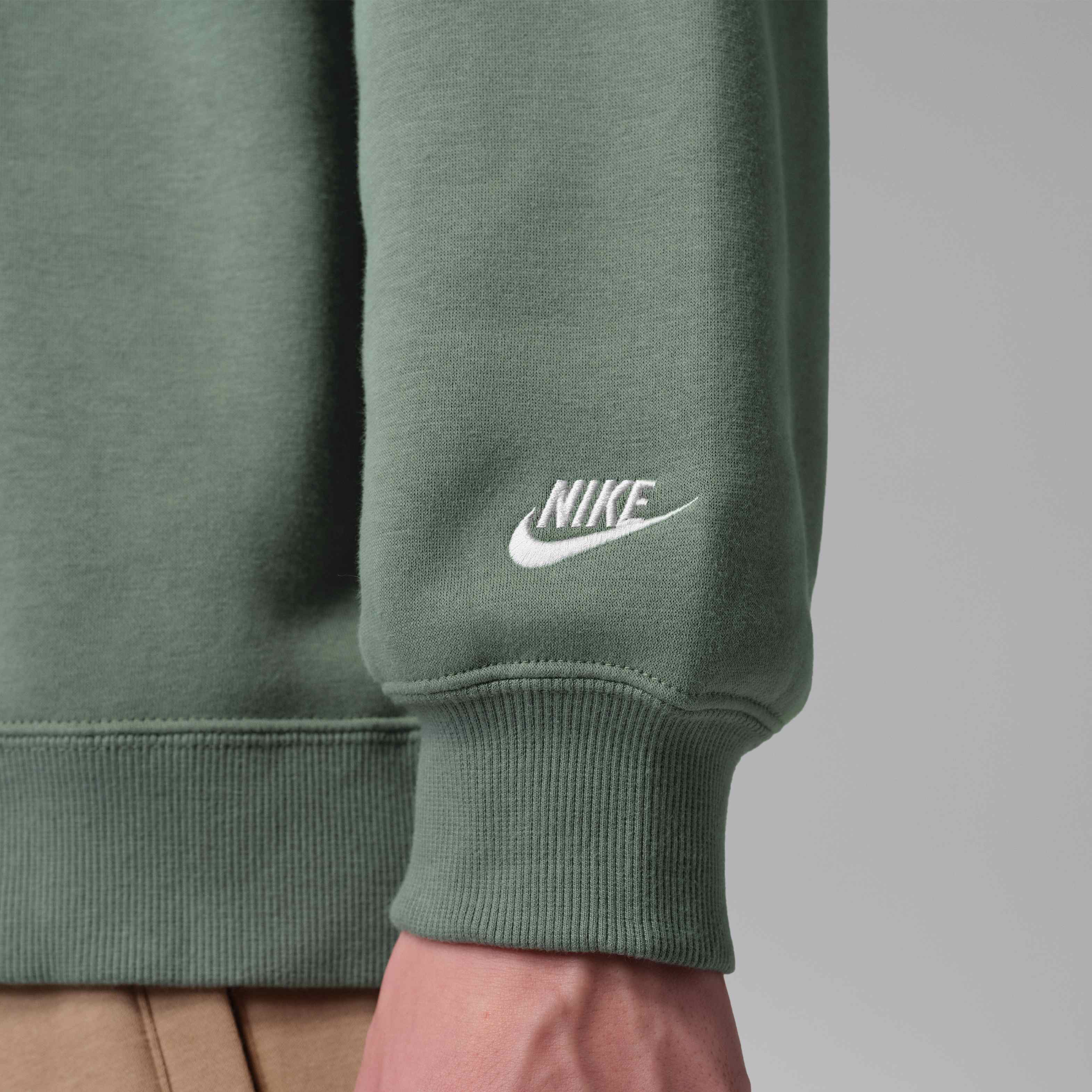 ‏تسوق جوردن بروكلين سويتشيرت فليس بياقة دائرية للرجال - ڤينتِج لايكن ...