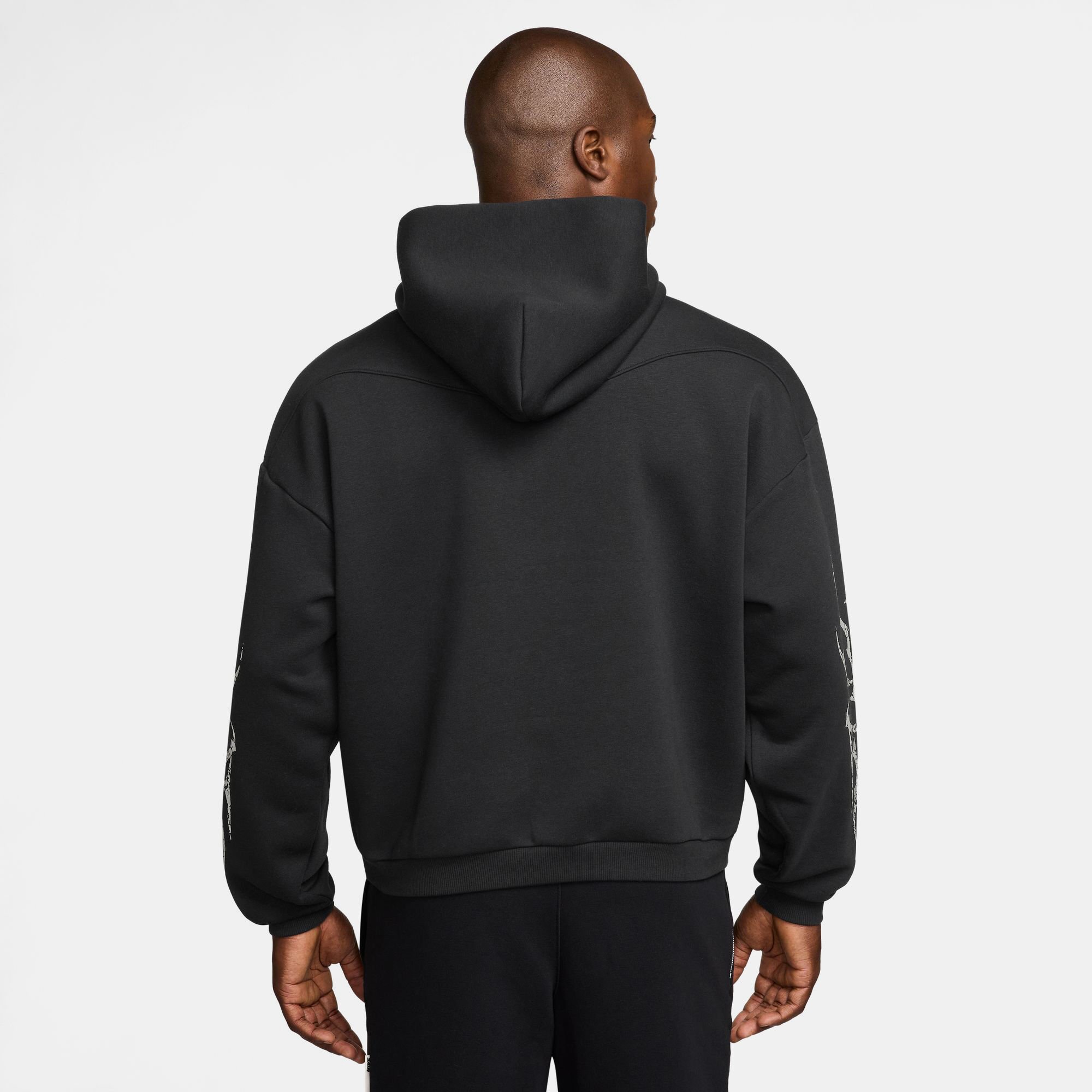 Buy JA Men's Therma-FIT Pullover Basketball Hoodie - Black/Vast Grey ...