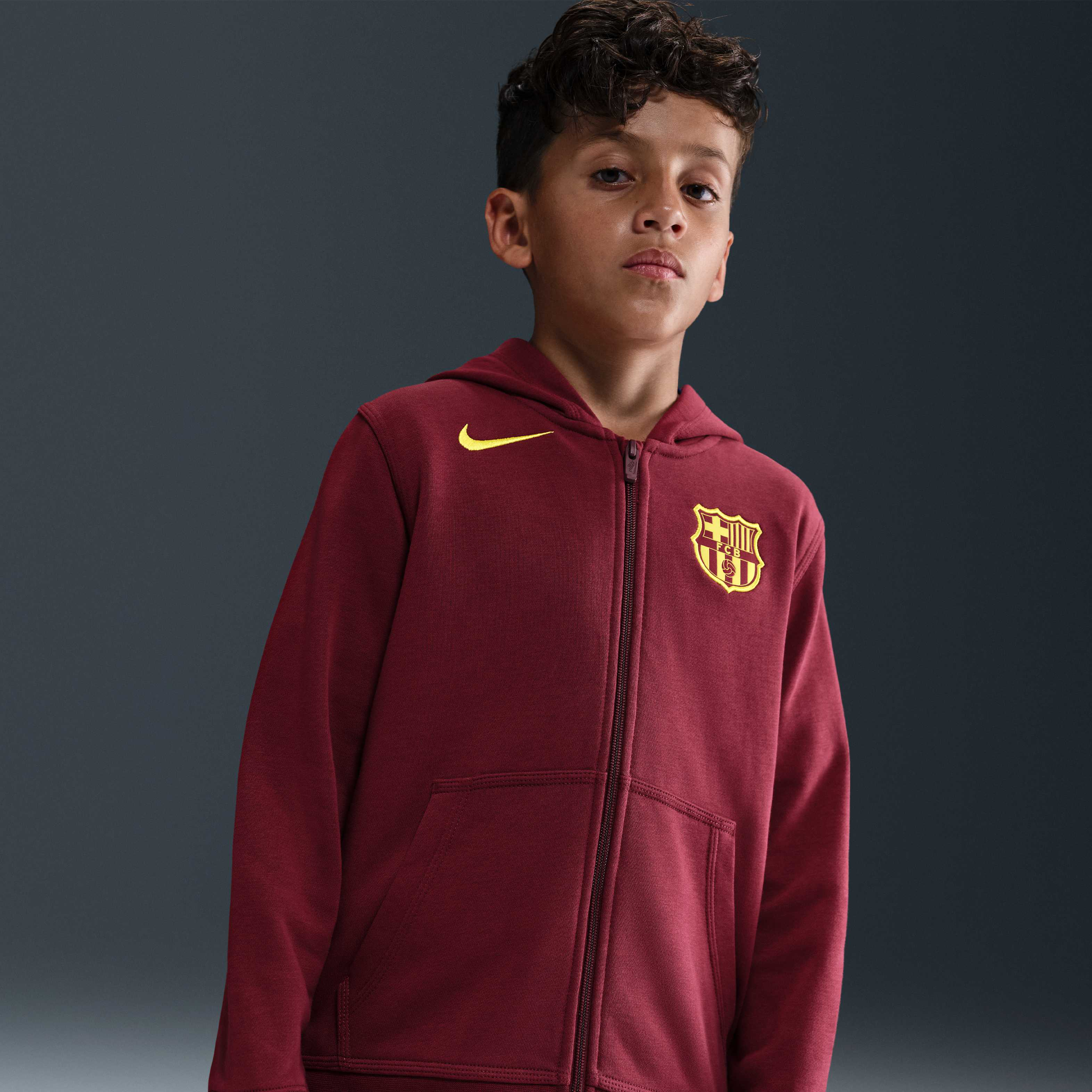 Buy F.C. Barcelona Club Fourth Older Kids' (Boys') Nike Football Full ...
