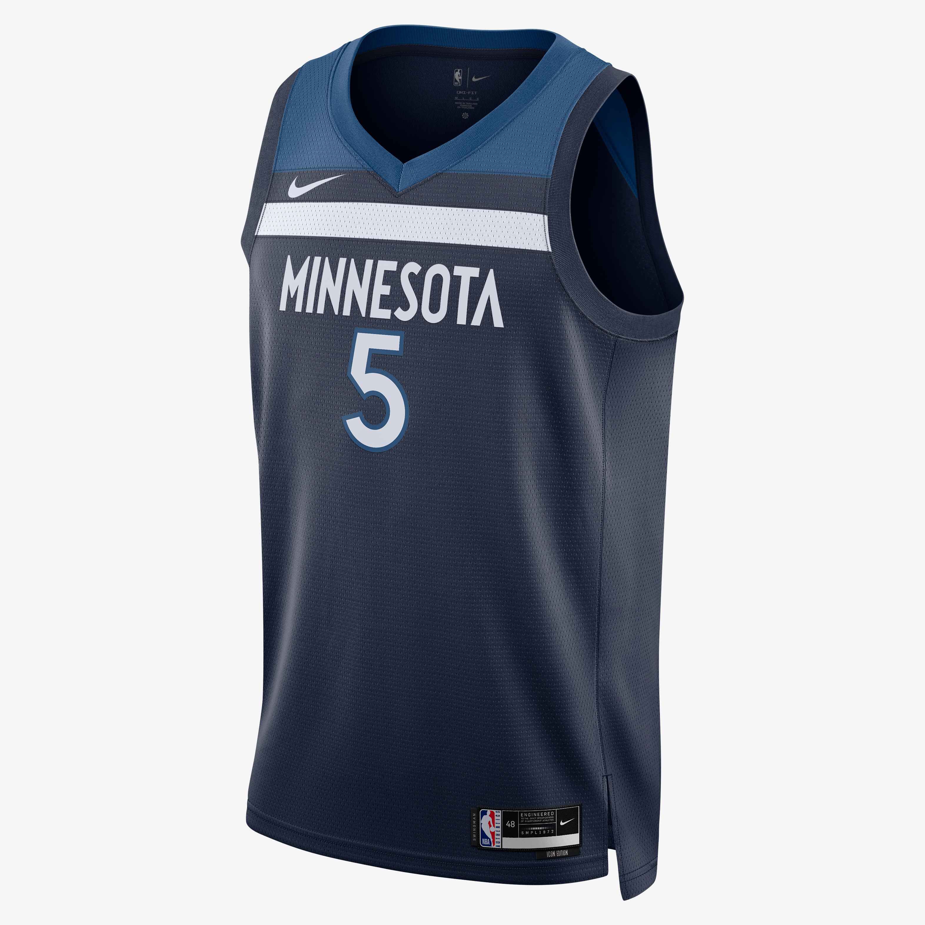 Buy Minnesota Timberwolves Icon Edition Men's Nike Dri-FIT NBA Swingman ...