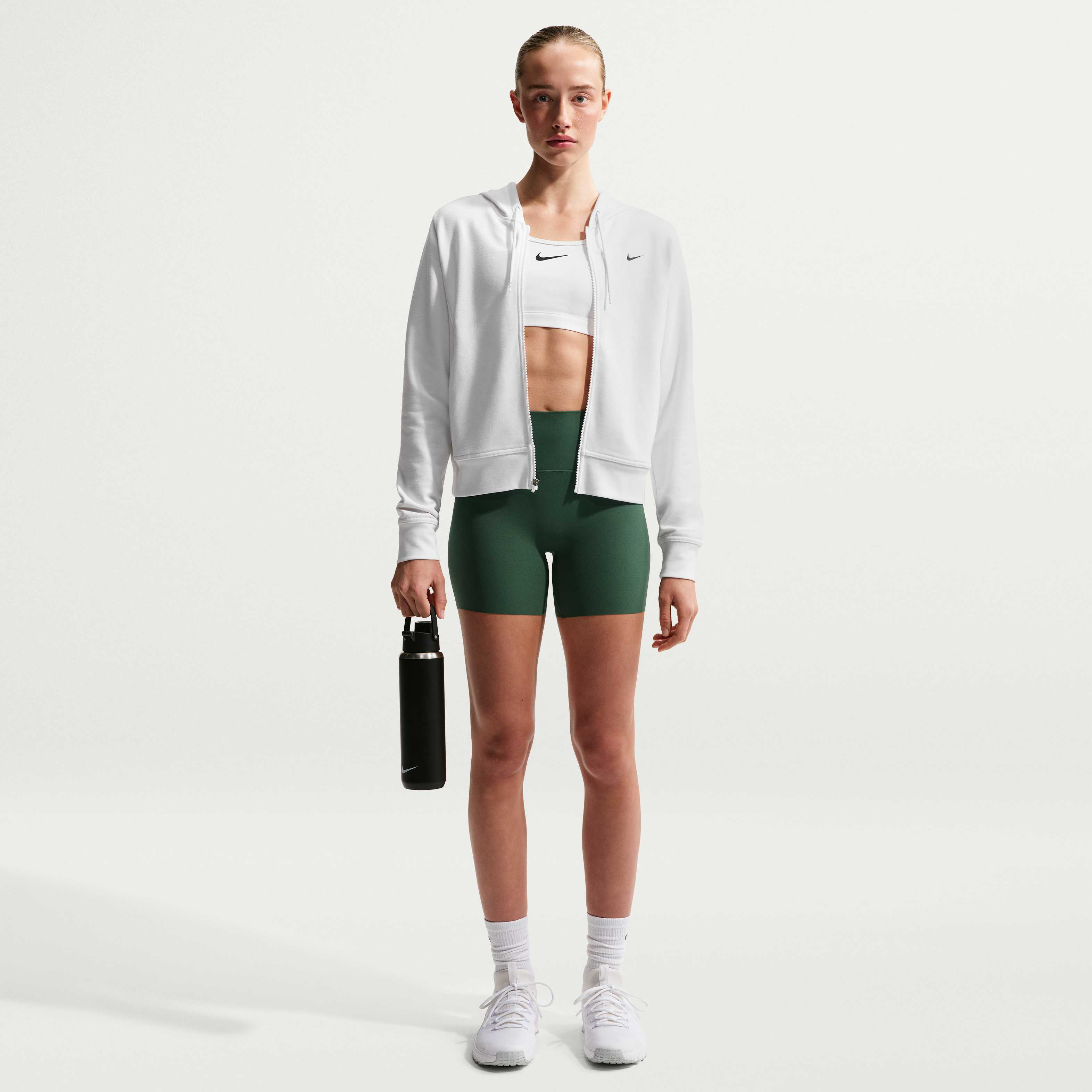 Buy Nike Zenvy Women's High-Waisted 12.5cm (approx.) Biker Shorts - Fir ...