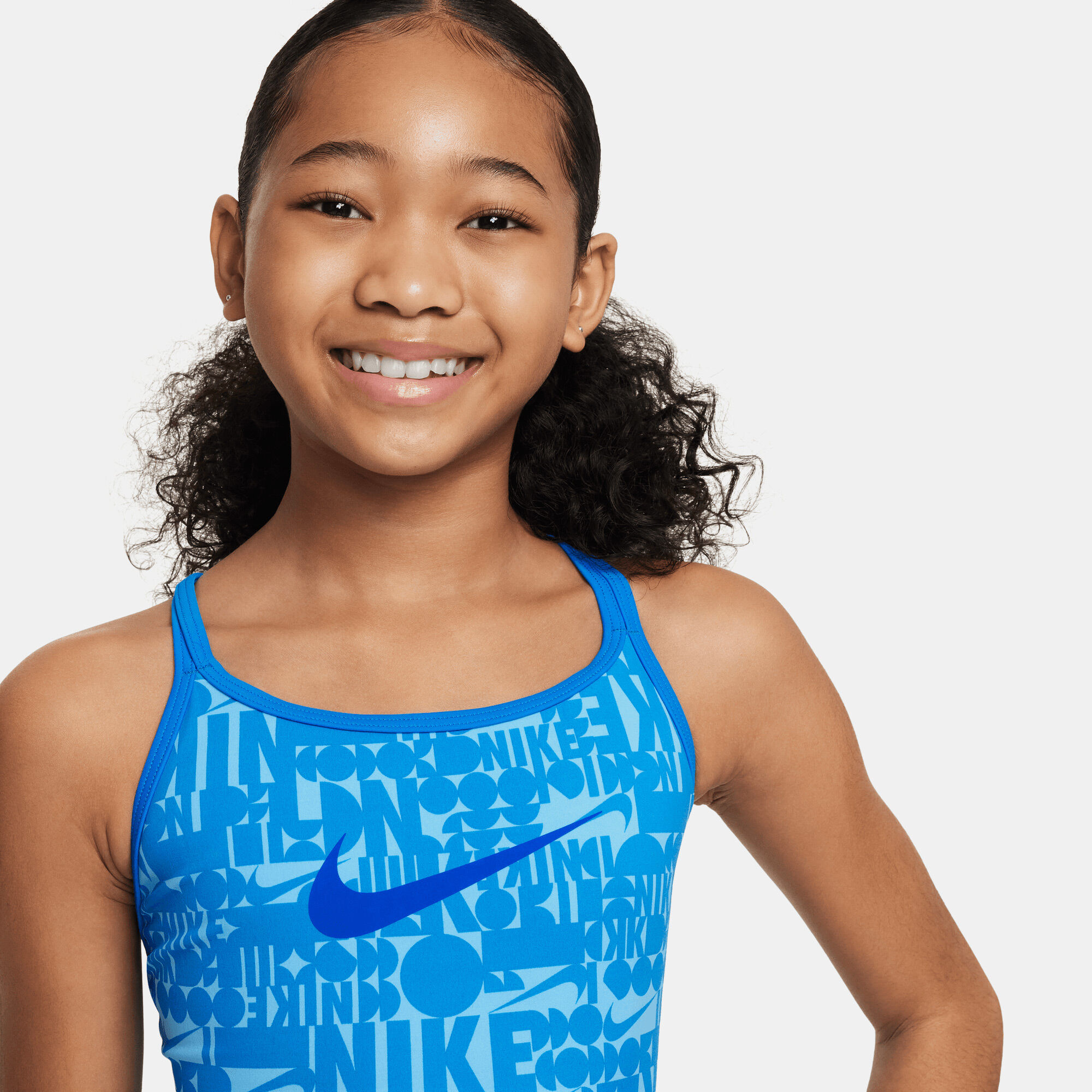 Buy Nike Swim Retro Flow Big Kids' (Girls') T-Crossback One-Piece ...