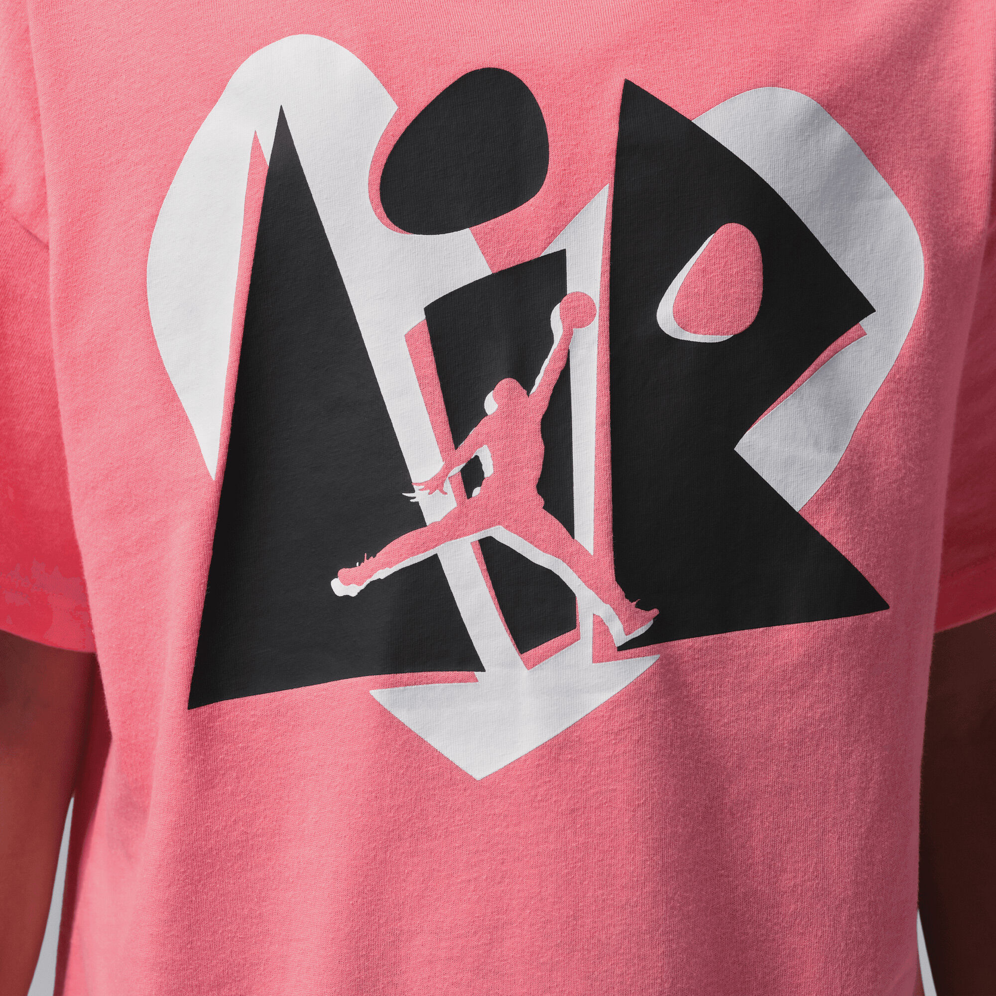 Buy Jordan Big Kids' Love Air T-Shirt - Pink Gaze @ Nike Saudi
