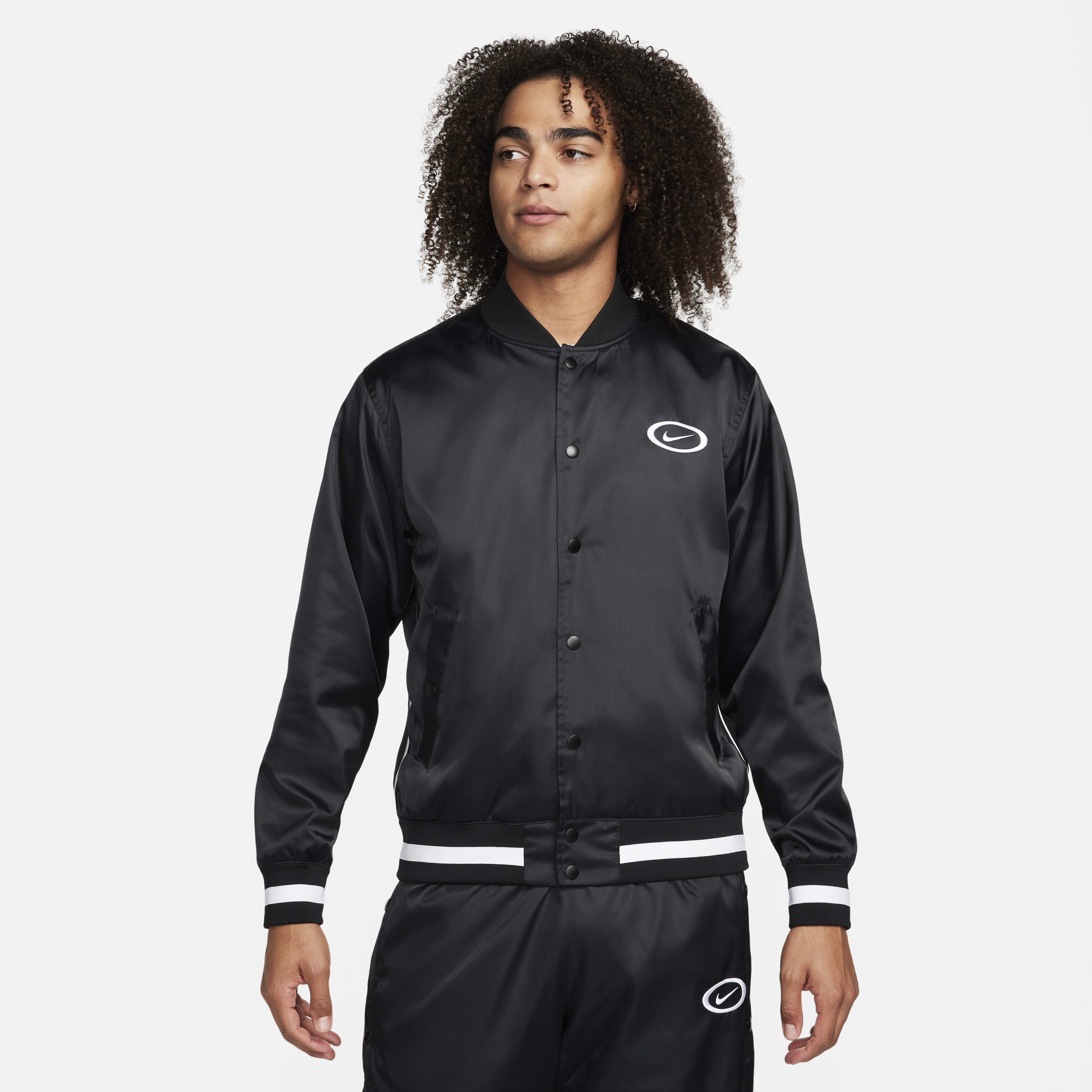 Buy Nike DNA Men's Repel Basketball Jacket - Black/Black/White | Nike ...