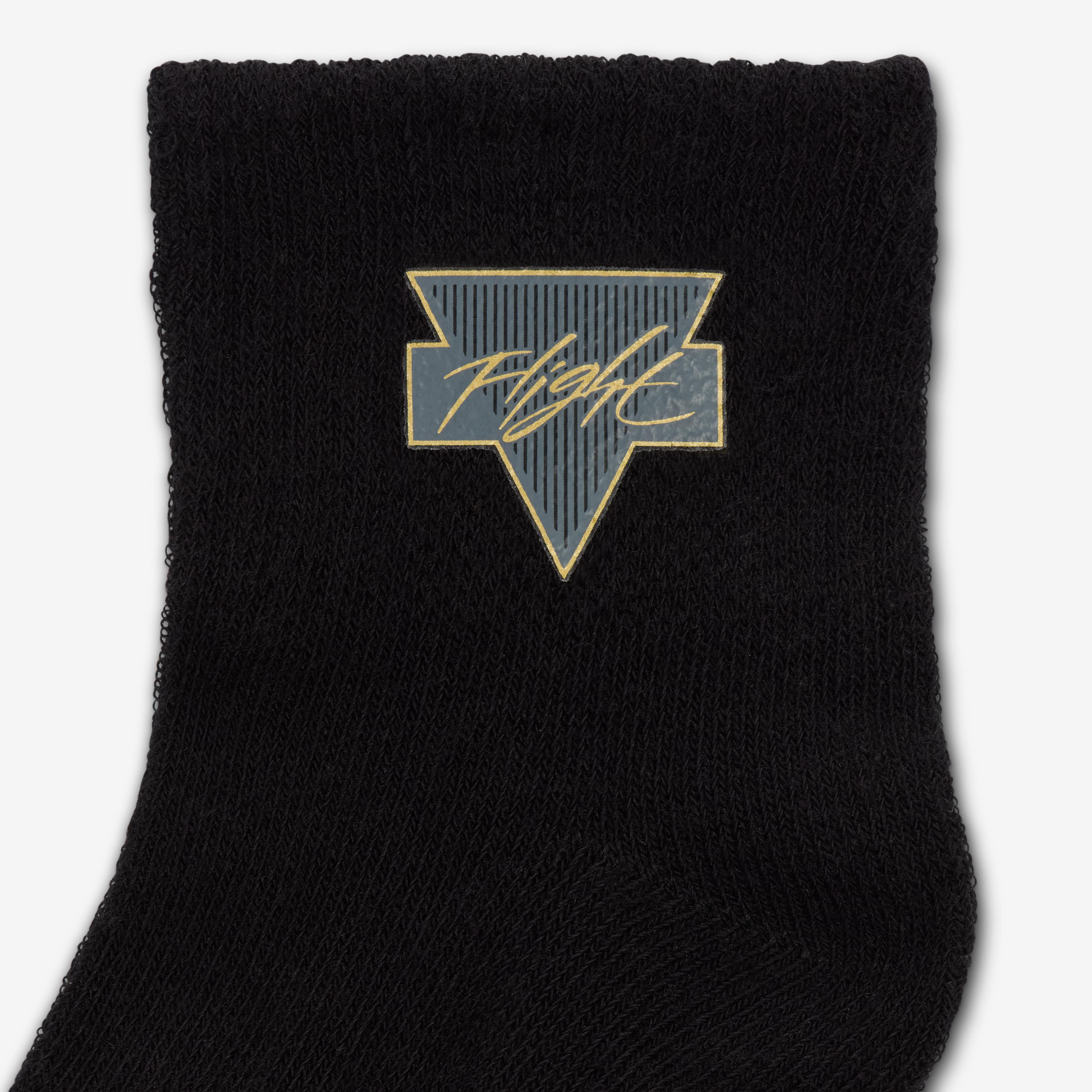 Buy Jordan Baby (12–24M) 'See Me Shine' Gripper Socks (3 Pairs) - Black ...