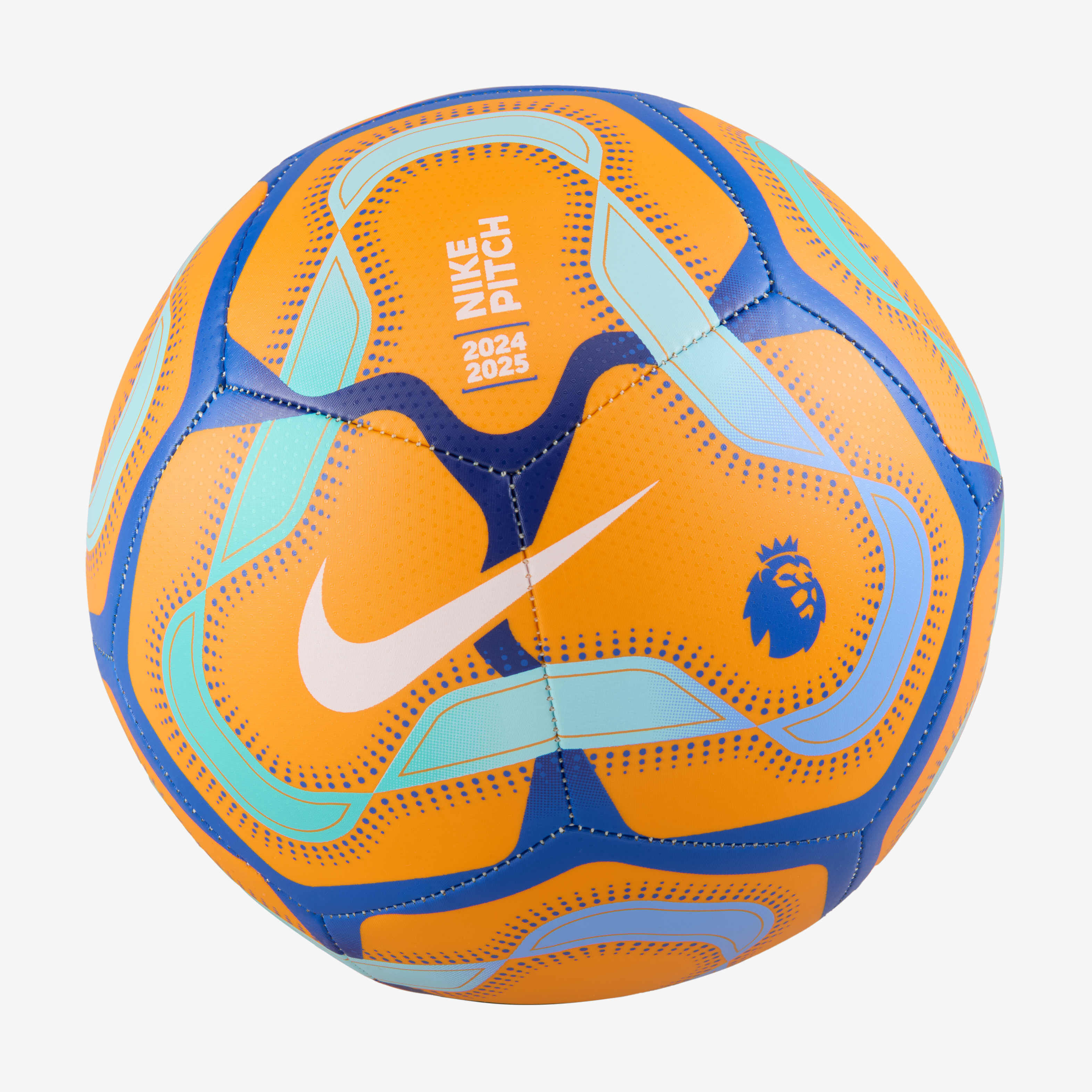 Buy Premier League Pitch Nike Football - Orange/Racer Blue/Black/White ...