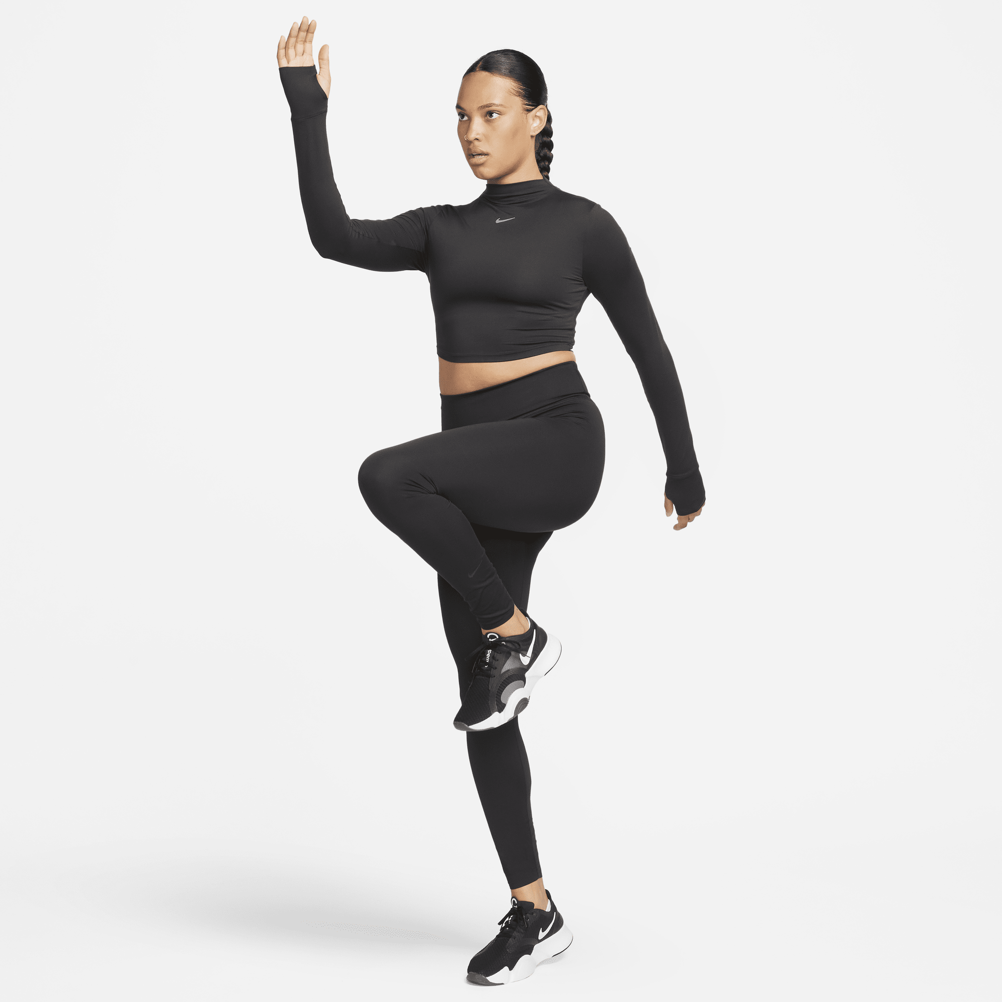 Shop Dri-FIT One Luxe Women's Long-Sleeve Cropped Top | Nike KSA