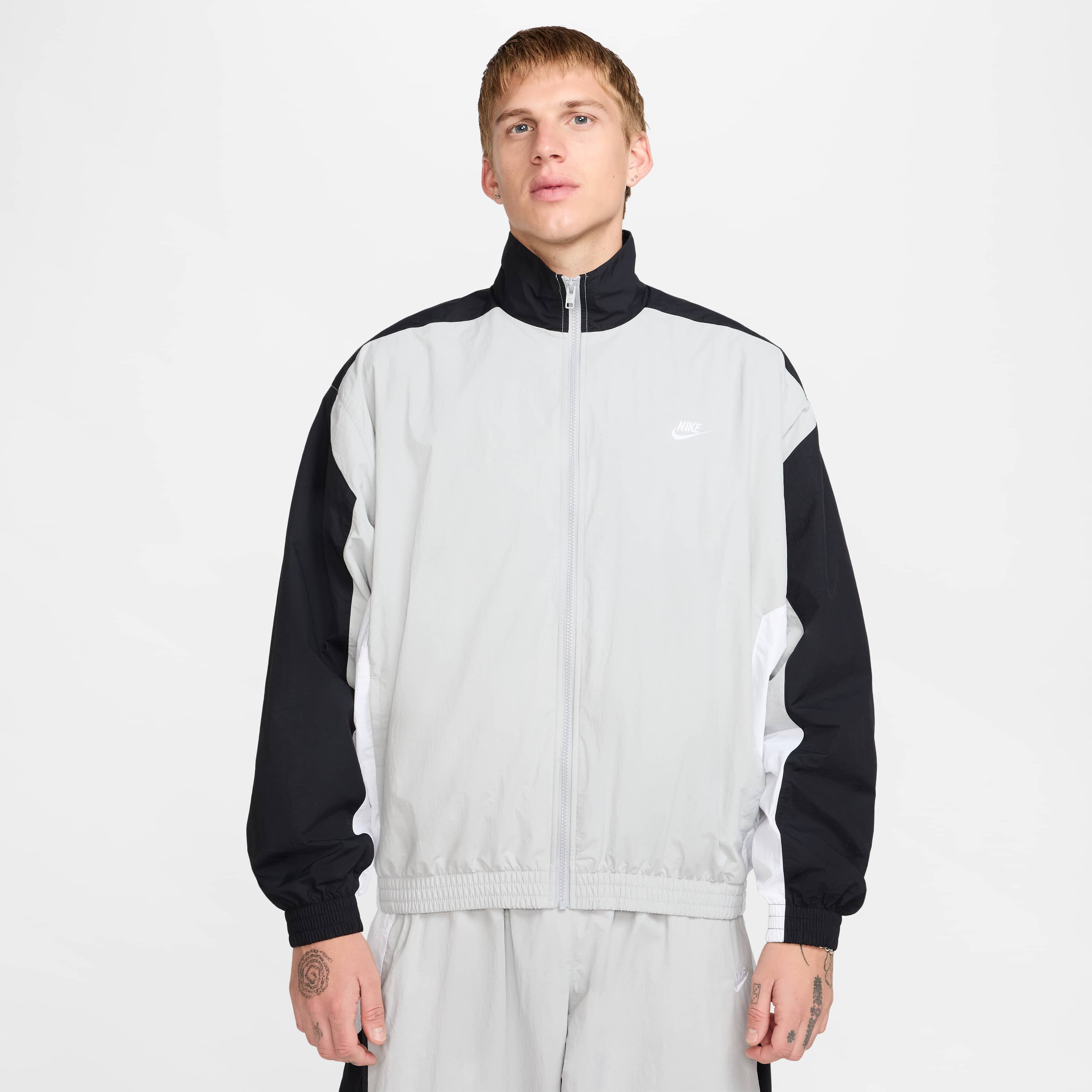 Buy Nike Club Men's Oversized Woven Tracksuit Jacket - Light Buy Nike Club Men's Oversized Woven Tracksuit Jacket - Light