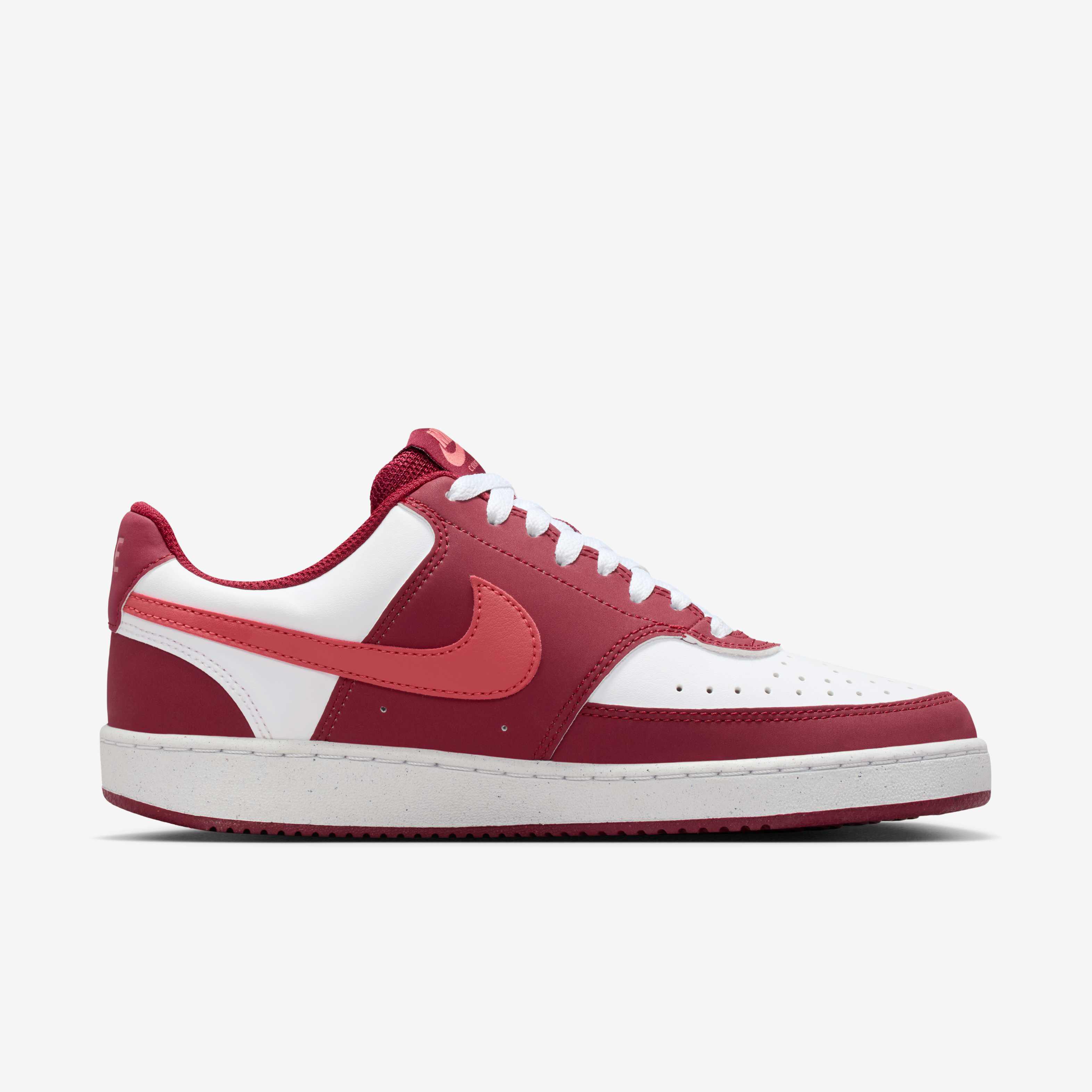 Buy Nike Court Vision Low Women's Shoes - Team Red/White/Adobe @ Nike Saudi